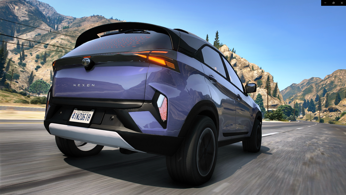Tata Nexon 2024 Car Mod GTA 5 – GTAINDIAMODS