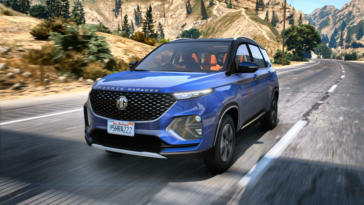MG Hector Plus 2022 Car Mod GTA 5 – GTAINDIAMODS