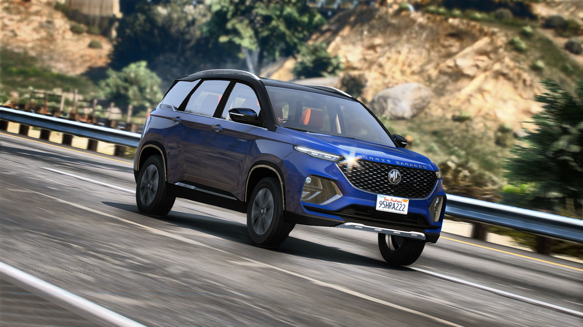 MG Hector Plus 2022 Car Mod GTA 5 – GTAINDIAMODS