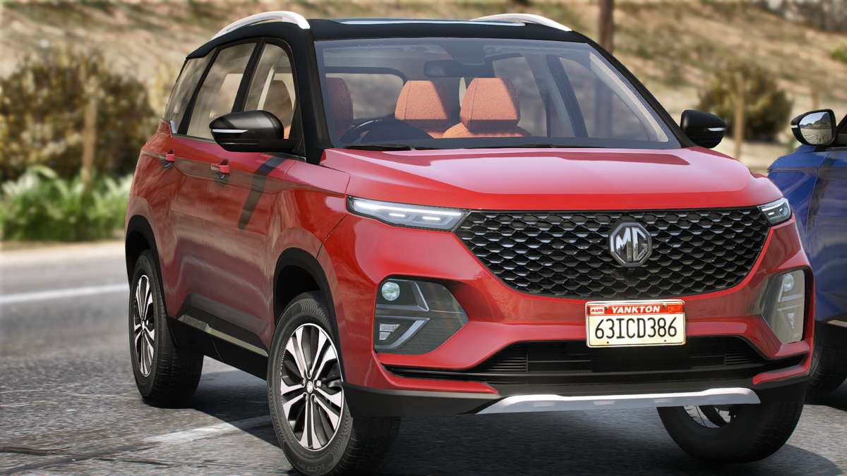 MG Hector Plus 2022 Car Mod GTA 5 – GTAINDIAMODS