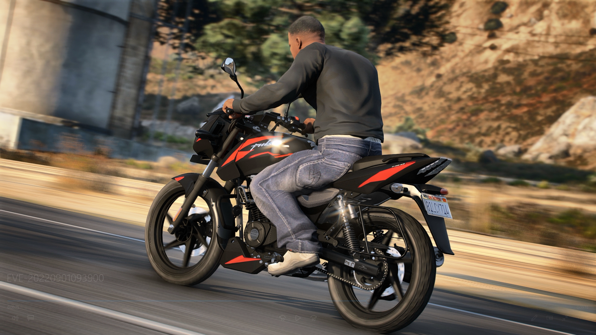 Bajaj Pulsar 180/150 2022 Bike Mod for GTA 5 – GTAINDIAMODS