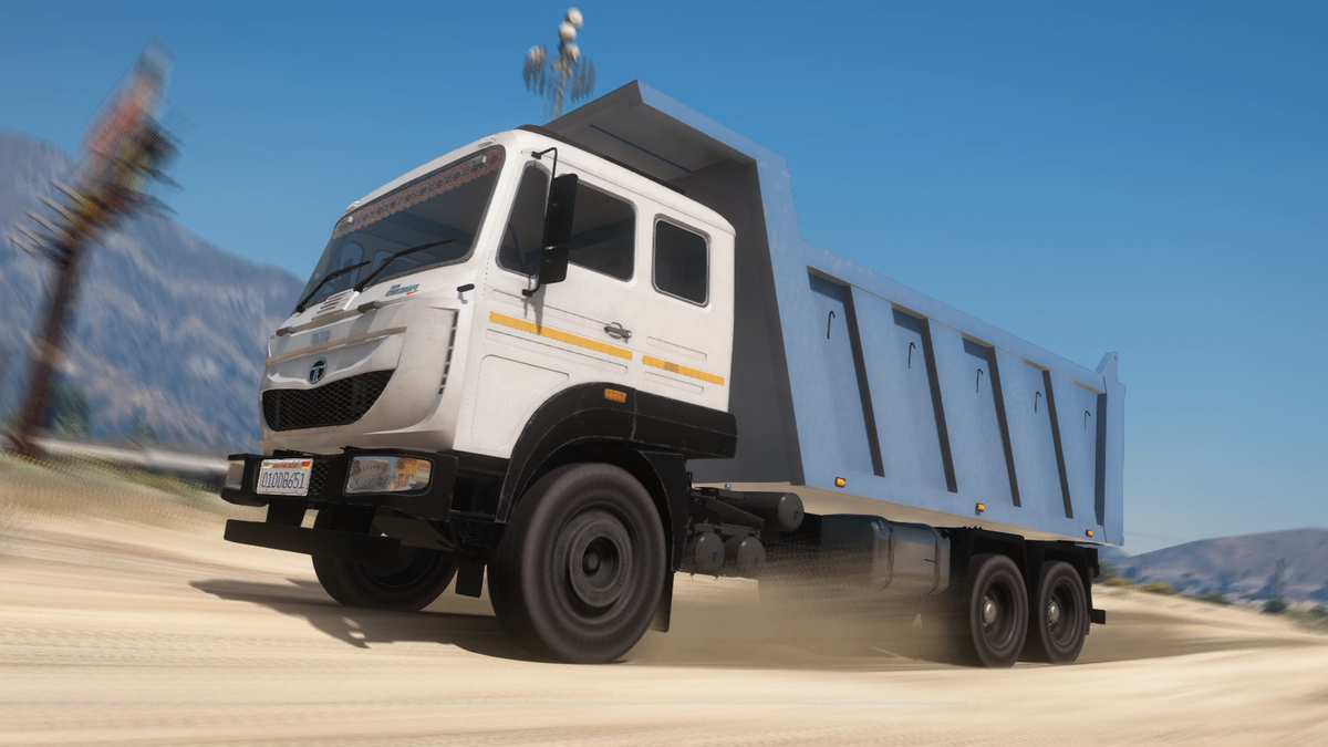 Tata Signa Tipper GTA V – GTAINDIAMODS